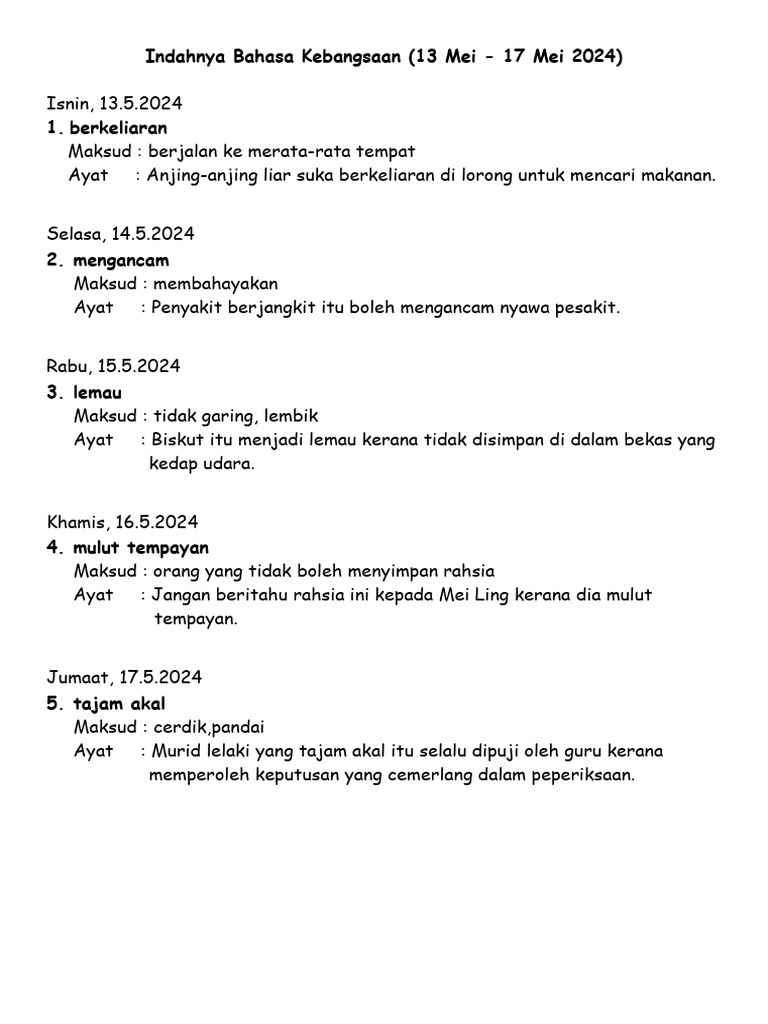 IBK 13-17 Mei 2024 | PDF