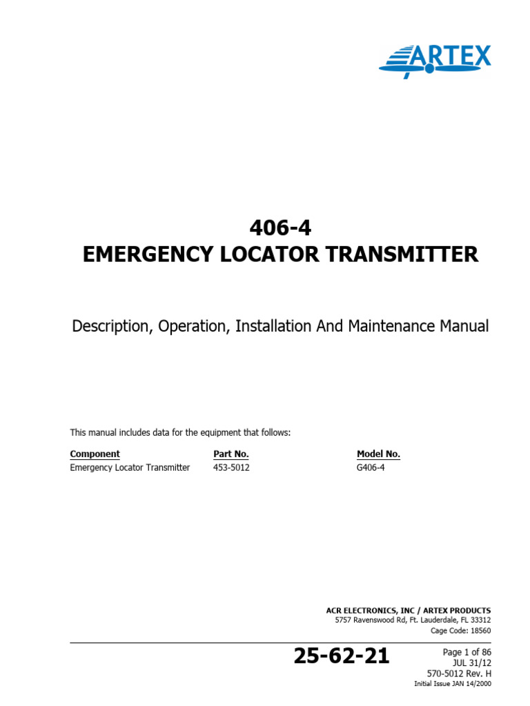 G406-4 Technical Manual | PDF | Electronics | Telecommunications ...