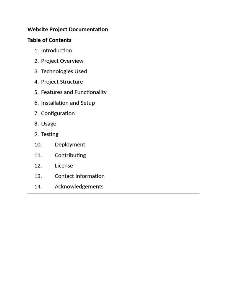 Website Project Documentation | PDF | Databases | Computing