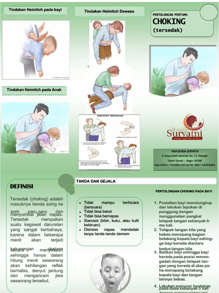 PDF Leaflet Choking - Compress | PDF