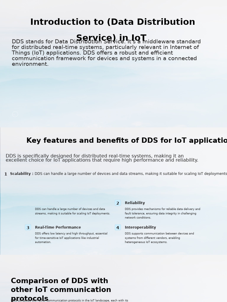 Introduction-to-DDS-Data-Distribution-Service-in-IoT 1 | PDF | Internet Of Things | Cloud Computing