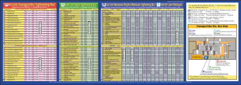 Bus Timetable en | PDF