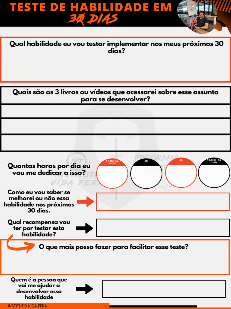Teste de Habilidade em 30 Dias | PDF