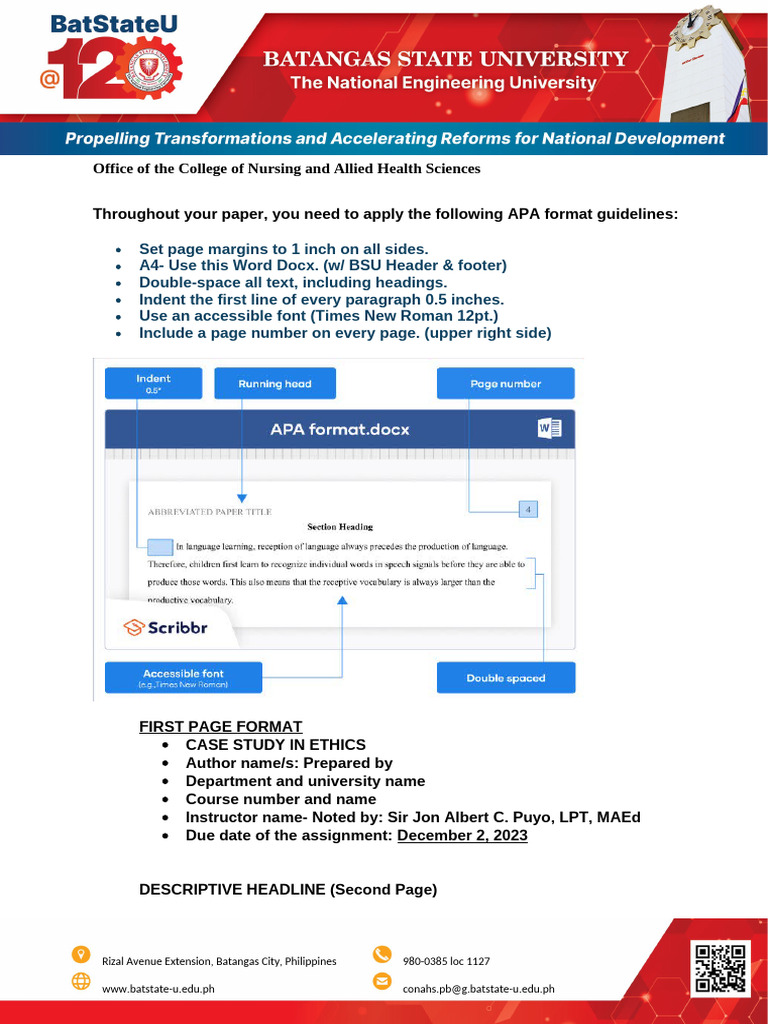 Case Study Format | PDF