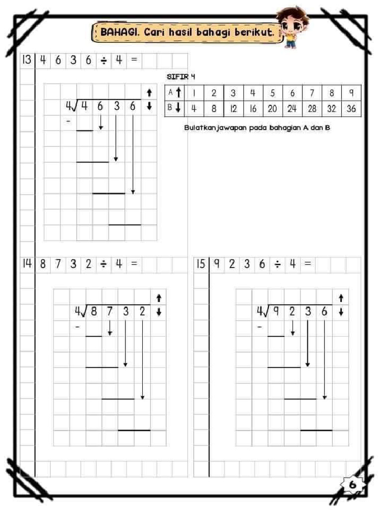 Modul Matematik Tahun 3 Bahagi | PDF