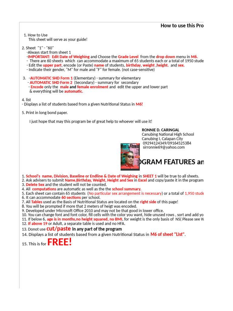 Gr3 Masipag Bmi Rhia Use | PDF