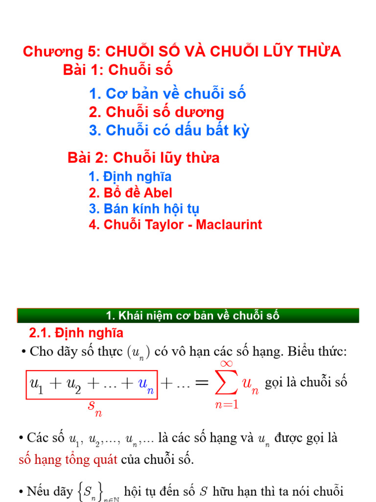 GT2 - Chuong5 - Co Xuân | PDF