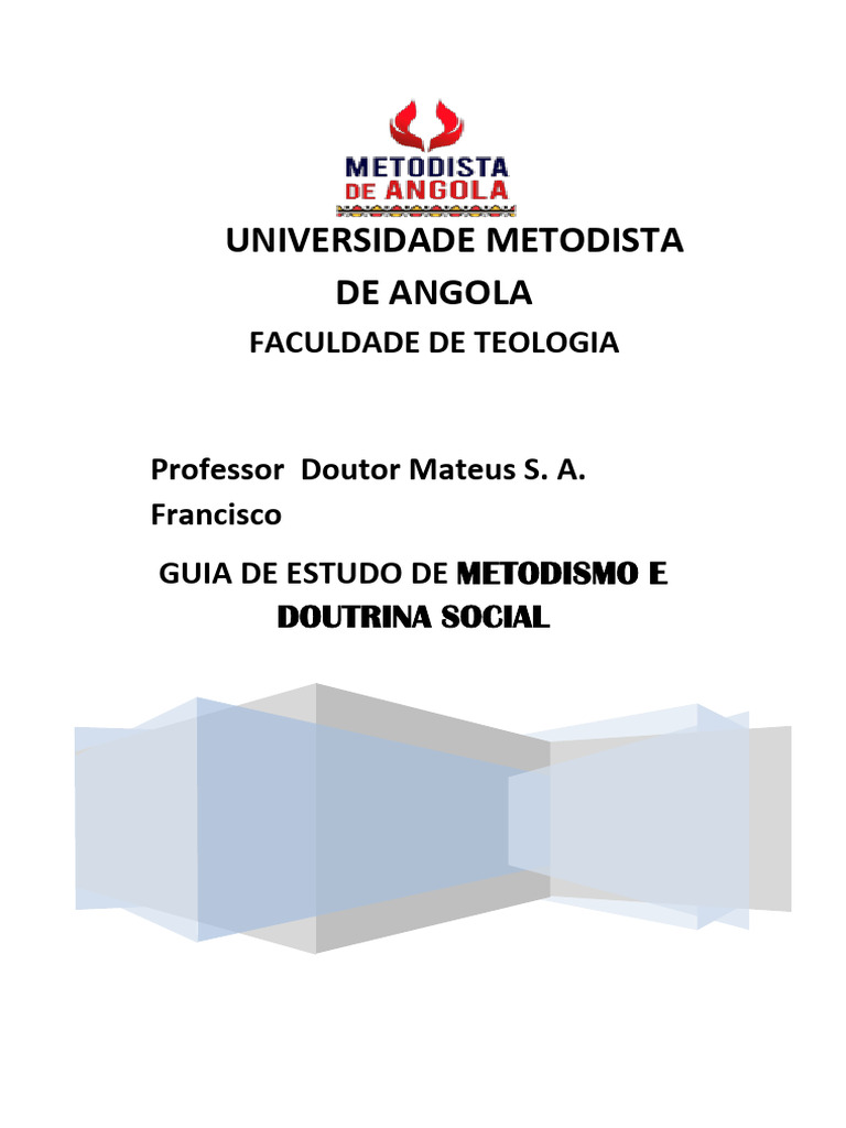 Metodismo: História e Doutrina Social | PDF | John Wesley