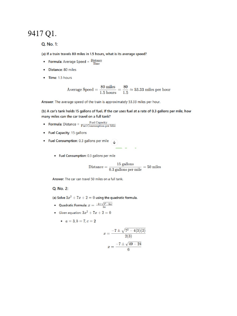 9417 Solved S24 | PDF