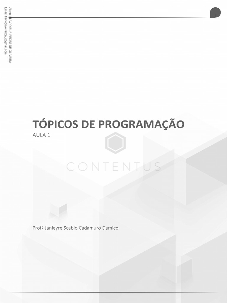 Aula 1 | PDF