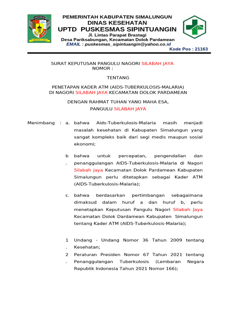 SK Kader Atm Pernagori | PDF