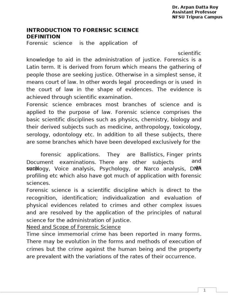 0 - 189492572-Introduction of Forensic Science - PPTX - 20240513 ...