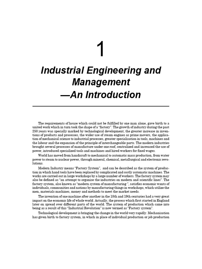 Chap 1 Industrial Engineering Production Management SCSharma - pdf ...