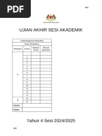 Skema Uasa MT THN 6 Set 2 2024 2025 by Cikgu Gorgeous | PDF
