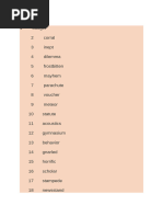 150 10TH Grade Spelling Bee Word List | PDF