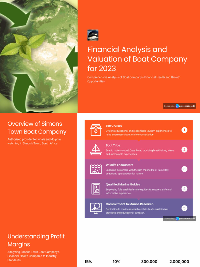 Boat Company Financial Statements and Valuation 2023 | PDF