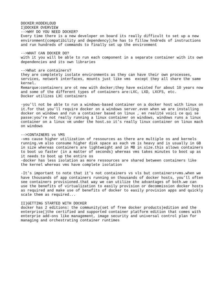 Docker Essentials for Developers | PDF | Virtual Machine | Microsoft Windows