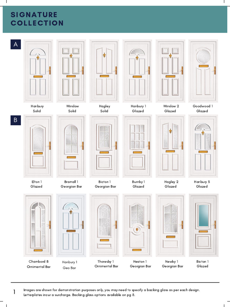 IB-upvcdoorsbrochure (2) | PDF | Materials | Building Engineering