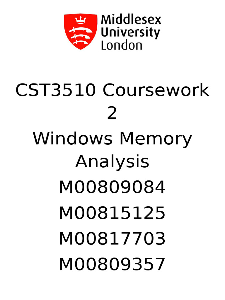 CST3510 Coursework 2 | PDF | Operating System | Computer File