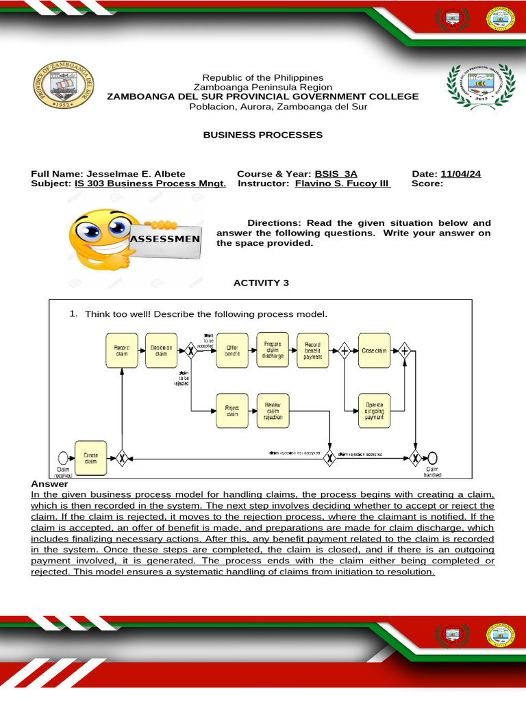 Activity 3 BPM | PDF