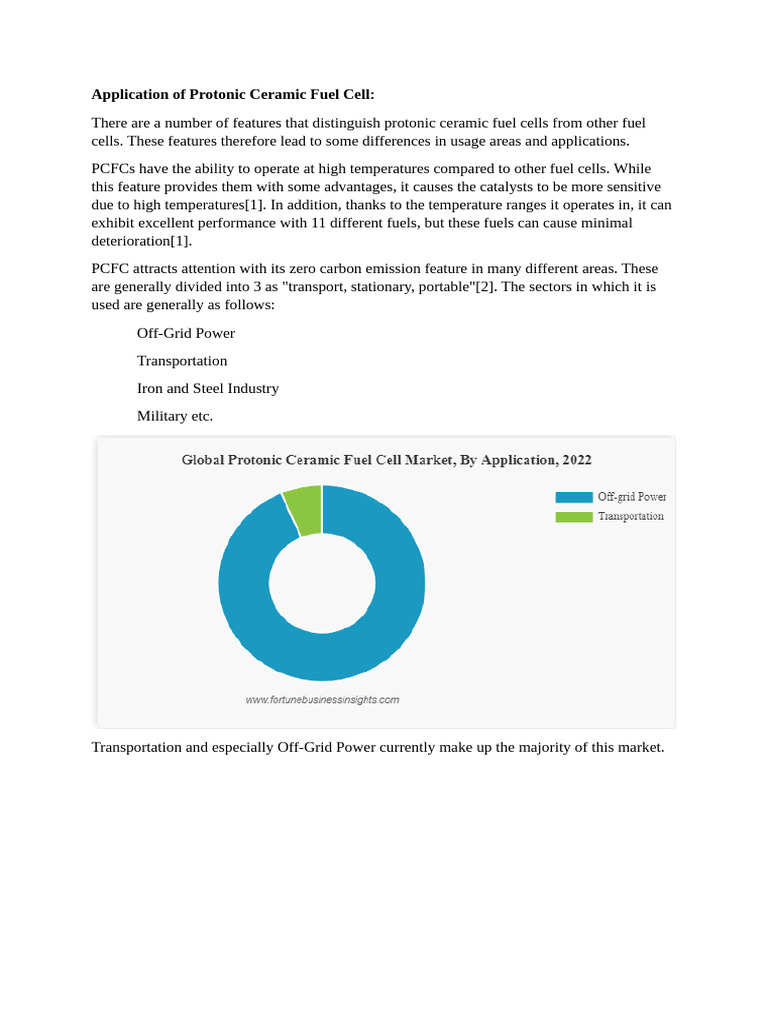 PCFC Applications FuelCell | PDF | Fuel Cell | Climate Change Mitigation
