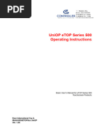 Uniop Etop10, Etop11, Etop12: Tech-Note | PDF | Liquid Crystal Display ...