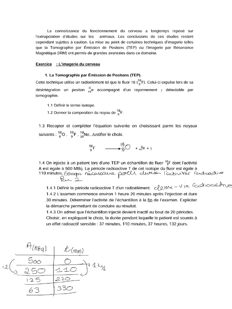 Exercice Type Bac Bis | PDF