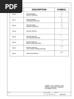 Electrical One-Line Diagram Symbols | PDF | Inductor | Switch
