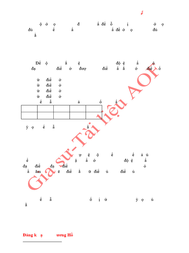 (MỚI) đề XSTK demo | PDF