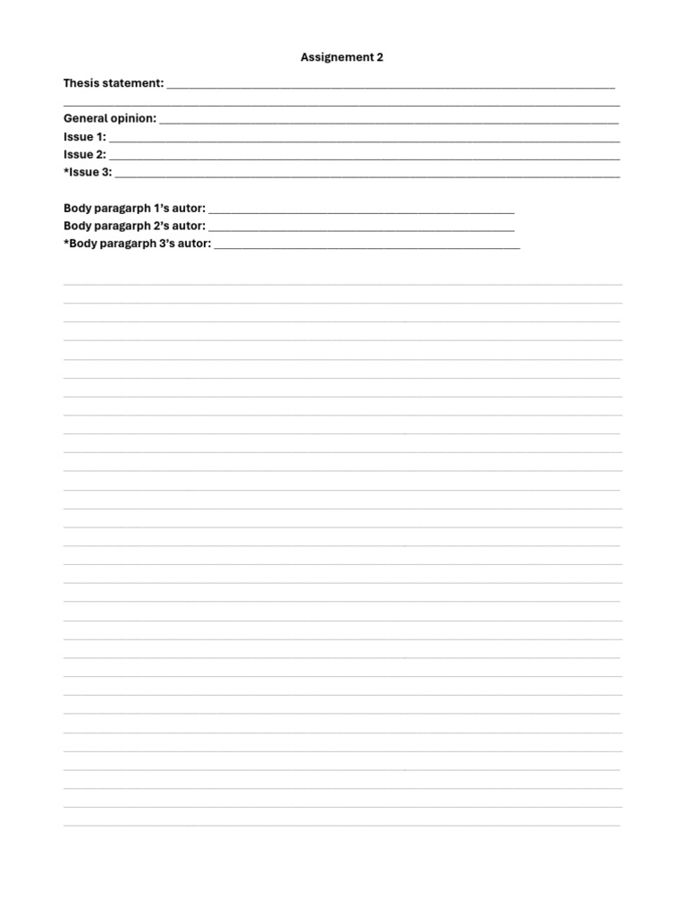 Assignement 2 - Answer Booklet | PDF