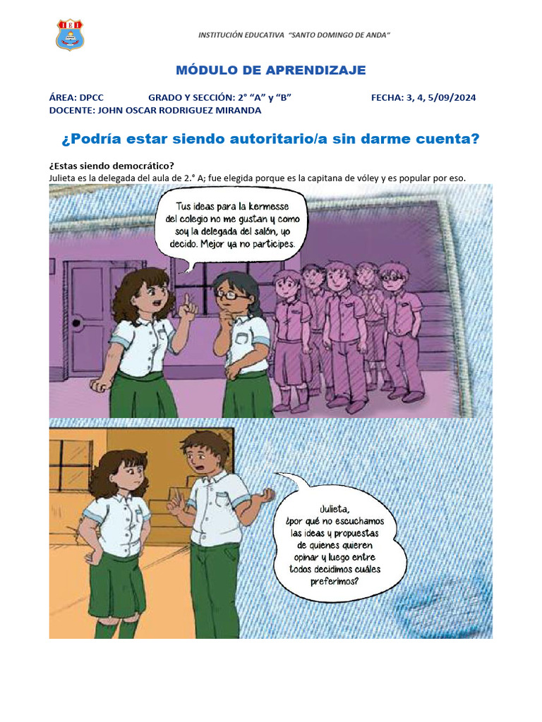 DPCC SEGUNDo Modulo | PDF | Democracia | Ideologías políticas