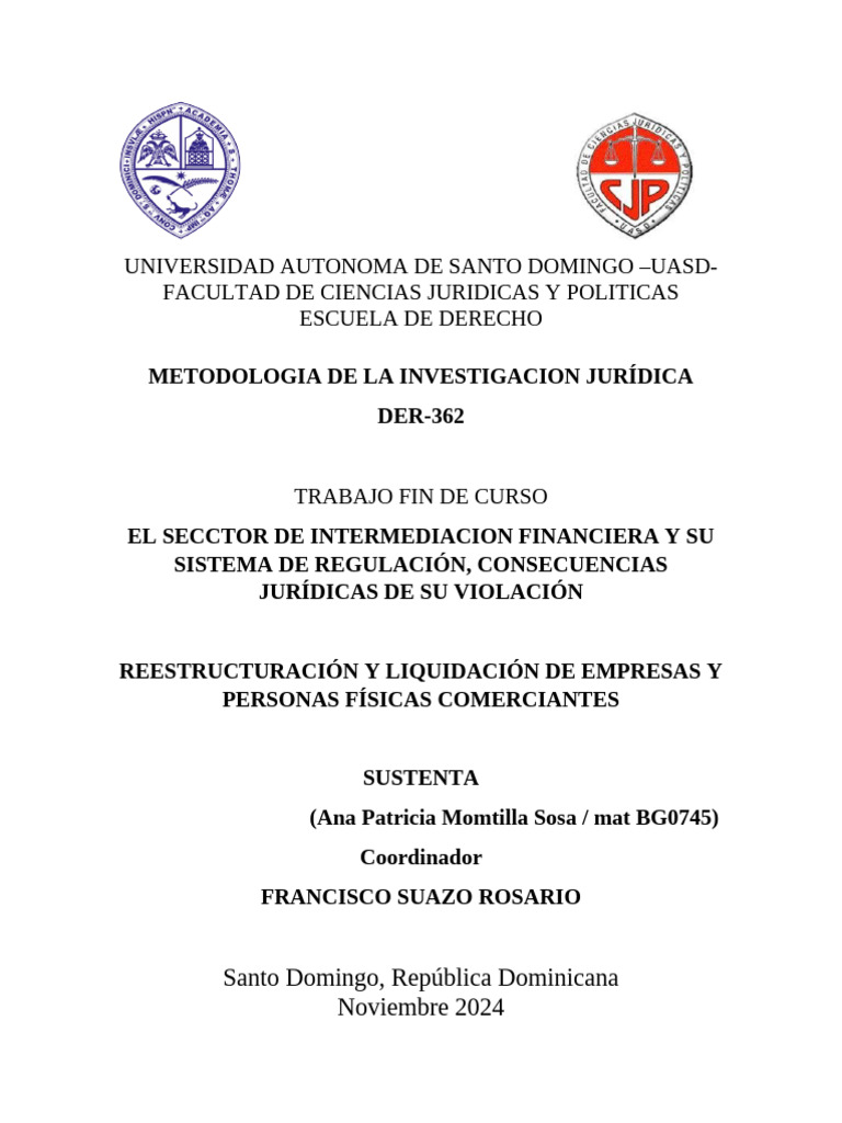 Trabajo Fin de Curso Derecho Comercial Ii | PDF | Bancos | Bolsa de Valores