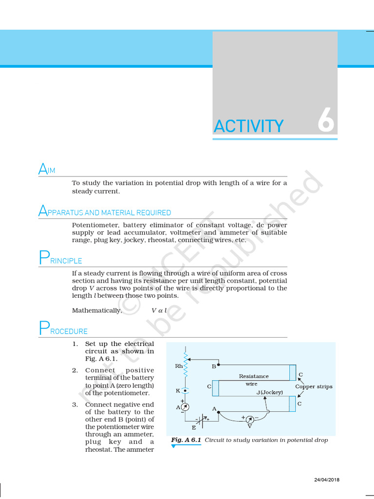 Act 2 | PDF | Voltage | Manufactured Goods