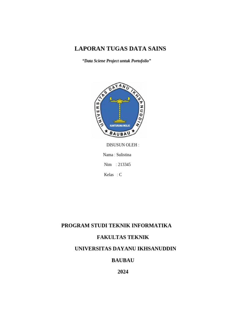 Data Sains | PDF