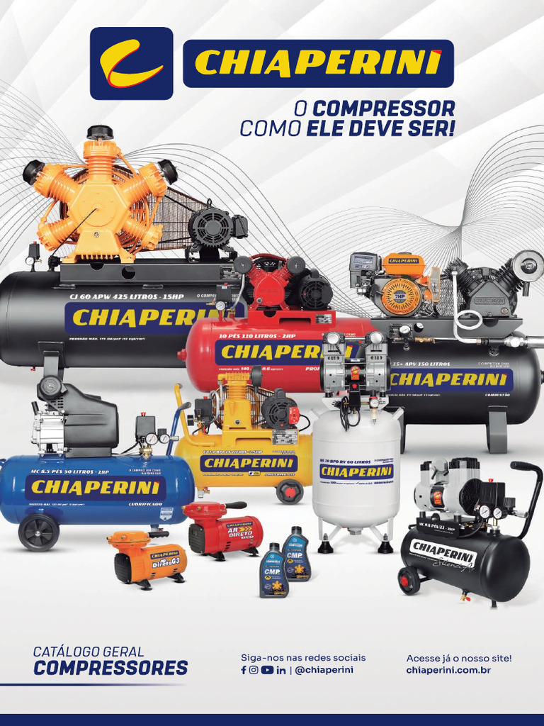 Chiaperini - Catálogo Compressores | PDF