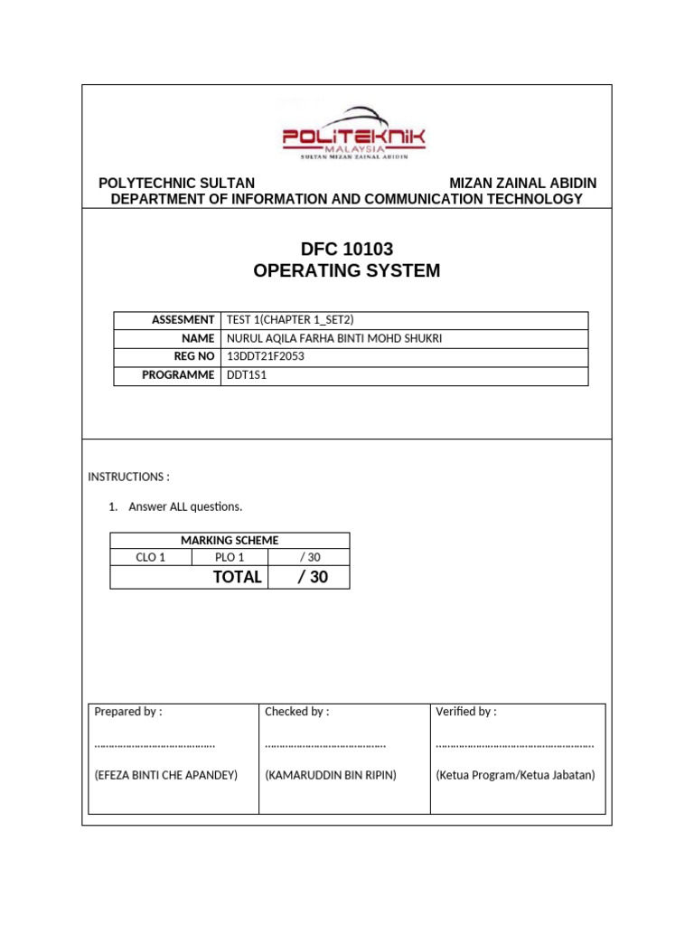 Chapter 2Q | PDF | Operating System | Scheduling (Computing)