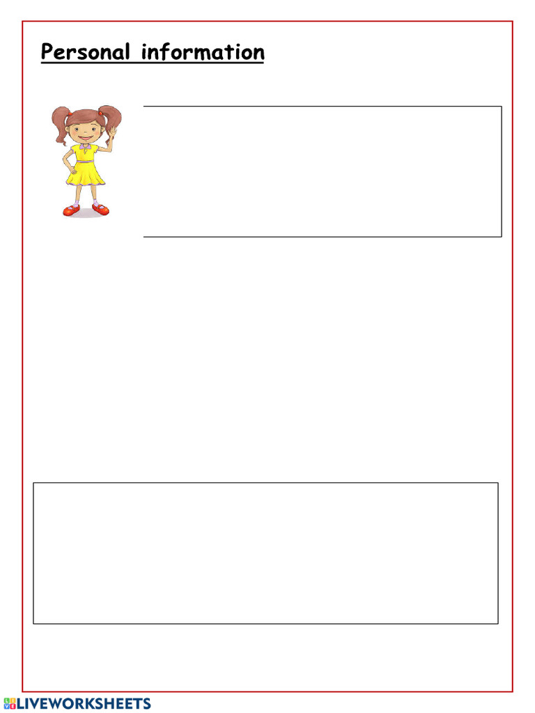 Personal Information, Basic Questions, To Be | PDF