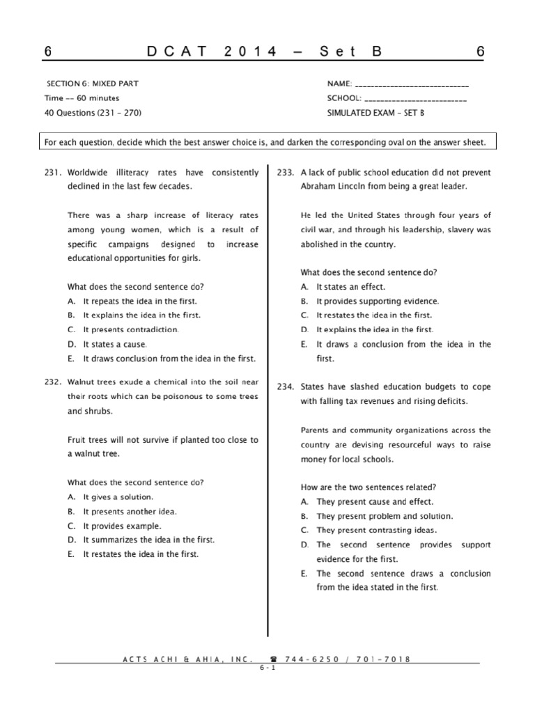 Maap Entrance Exam Reviewer Reference | PDF