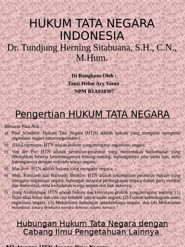 HTN Tanti Helen Ary Yanto B1a018307 2022 | PDF