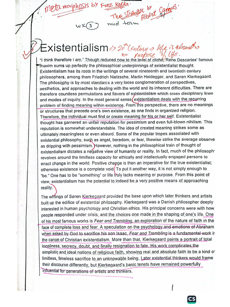 Existentialism | PDF