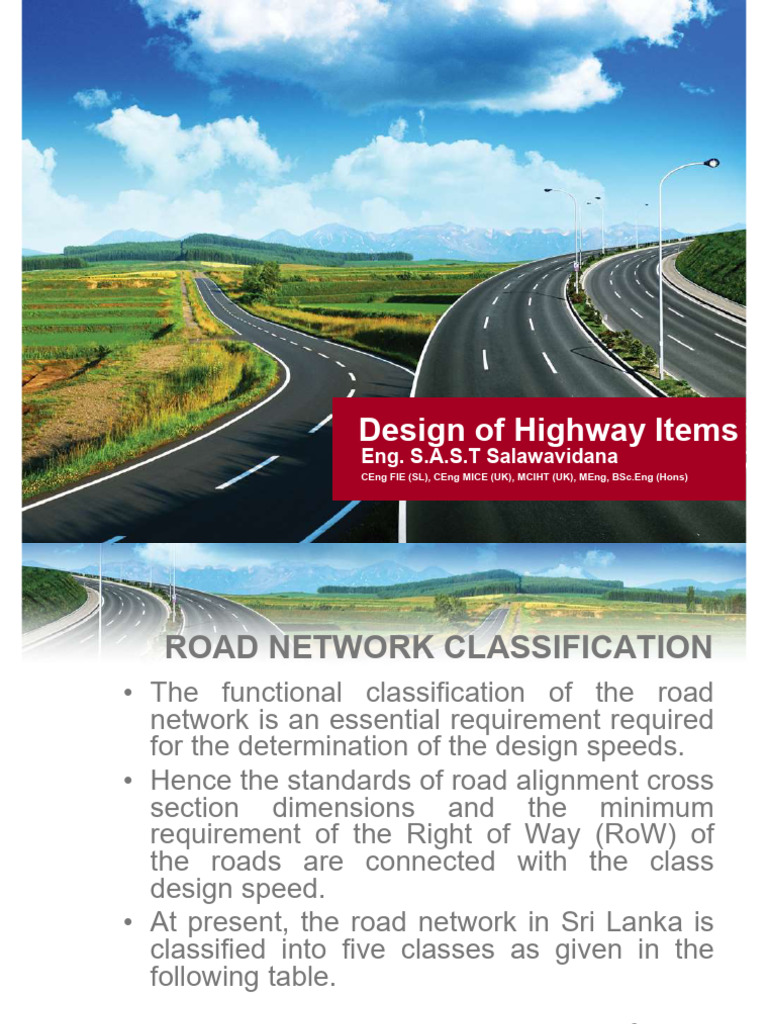 Design of Highway Items | PDF | Transport Infrastructure | Road ...