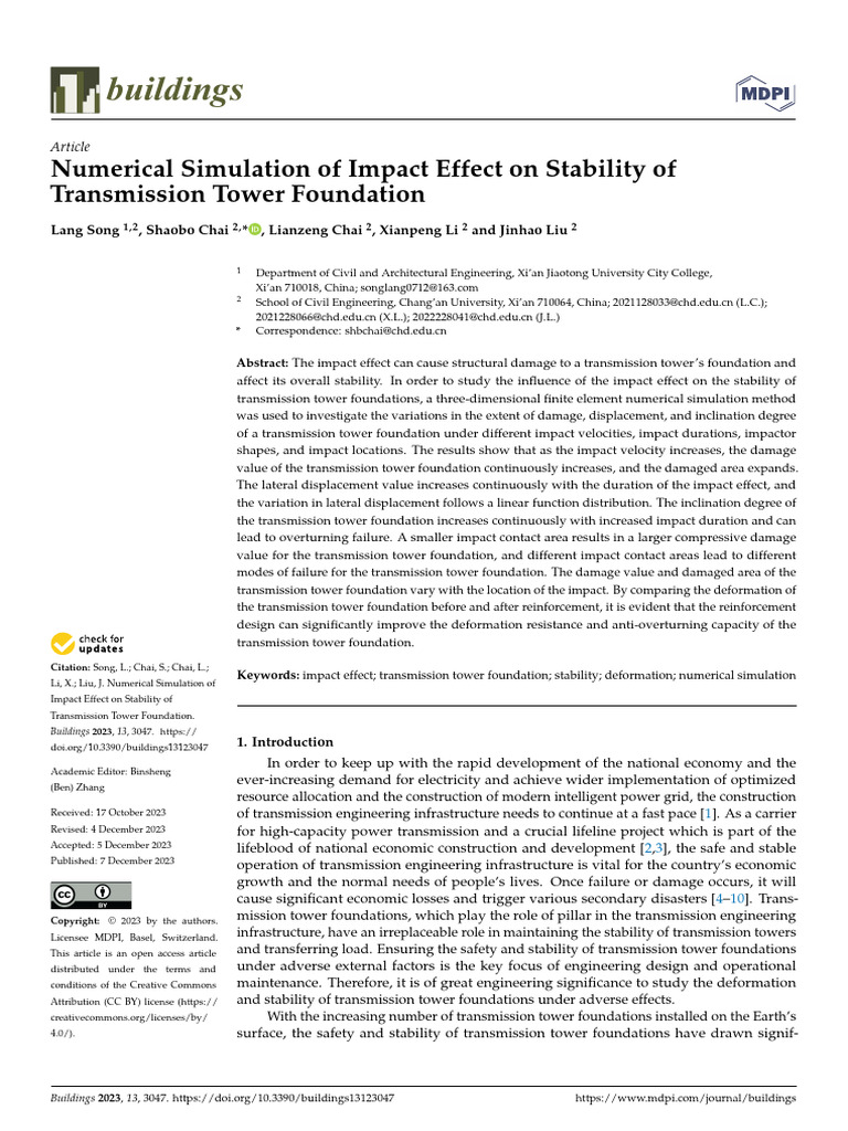 Numerical_Simulation_of_Impact_Effect_on_Stability | PDF | Young's Modulus | Elasticity (Physics)