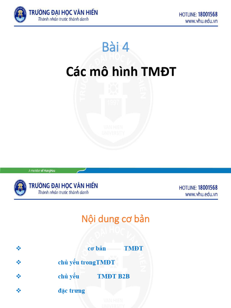 Bai 4 - Các Mô Hình TMDT | PDF