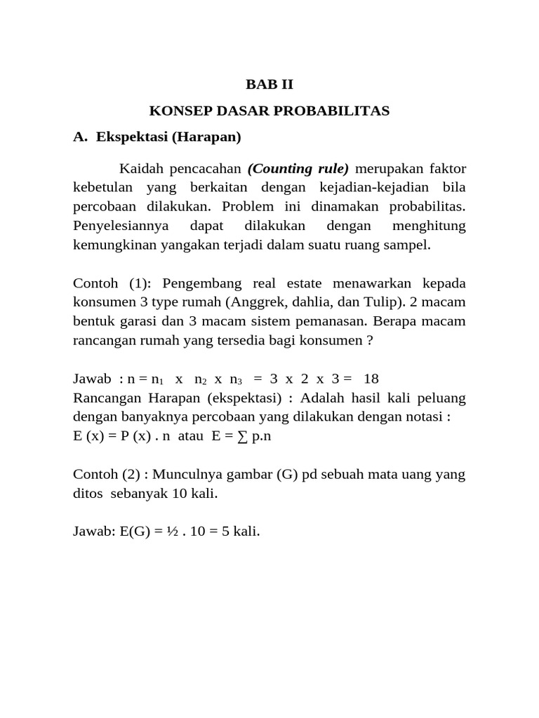 Bab Ii Konsep Dasar | PDF