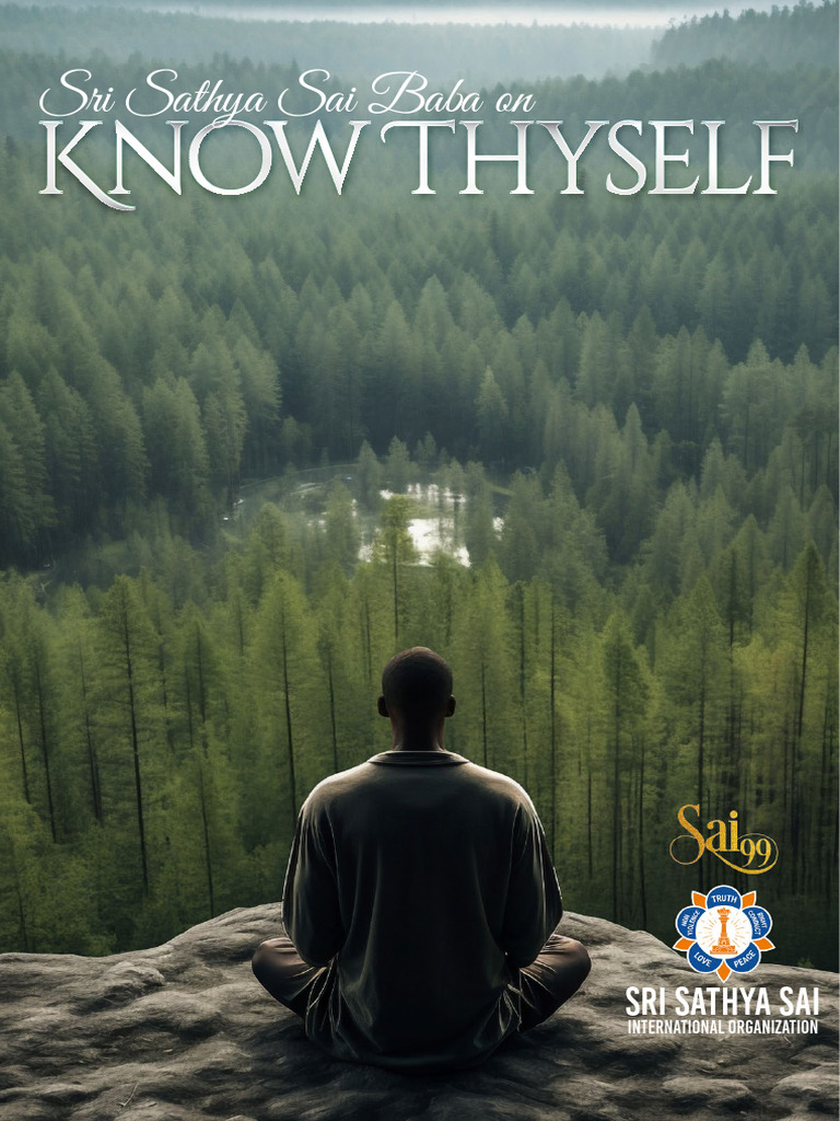 Sri Sathya Sai Baba Know Thyself | PDF | Brahman | Bhakti
