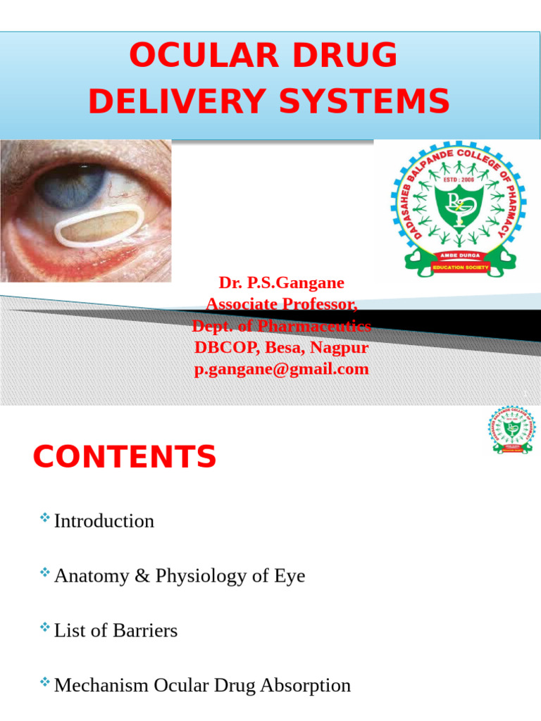 Ocular DDS..1 | PDF | Contact Lens | Cornea
