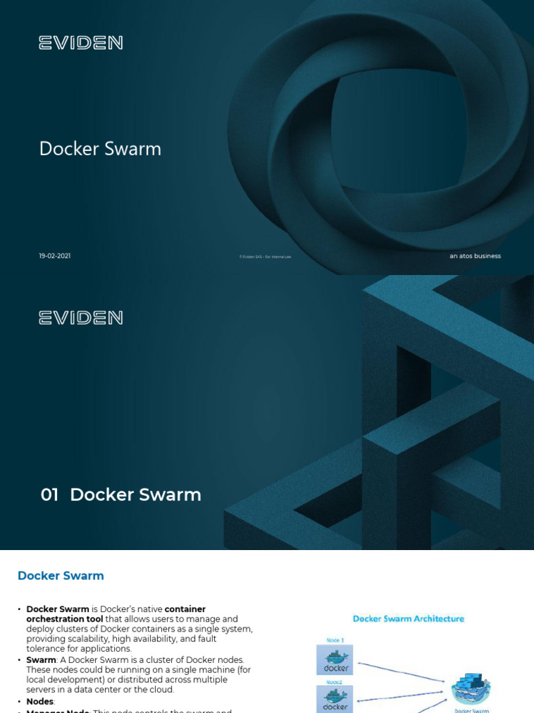 Docker Swarm | PDF