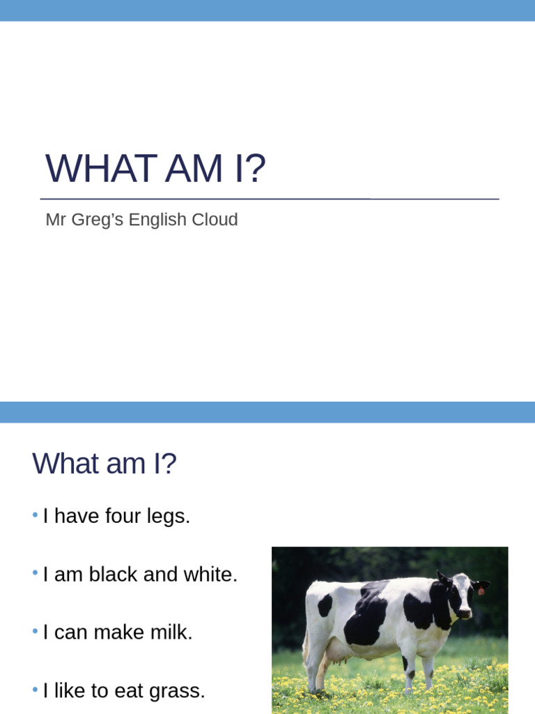What Am I Animals | PDF | Cooking, Food & Wine | Home & Garden