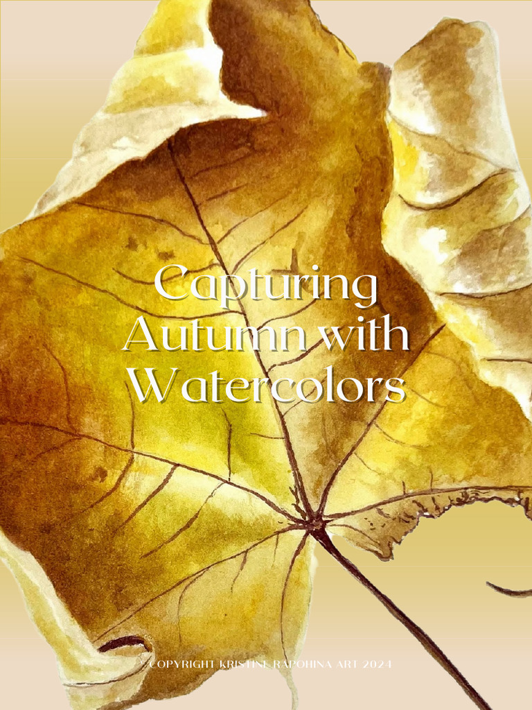 Ebook - Capturing Autumn With Watercolors Compressed | PDF | Paintings ...