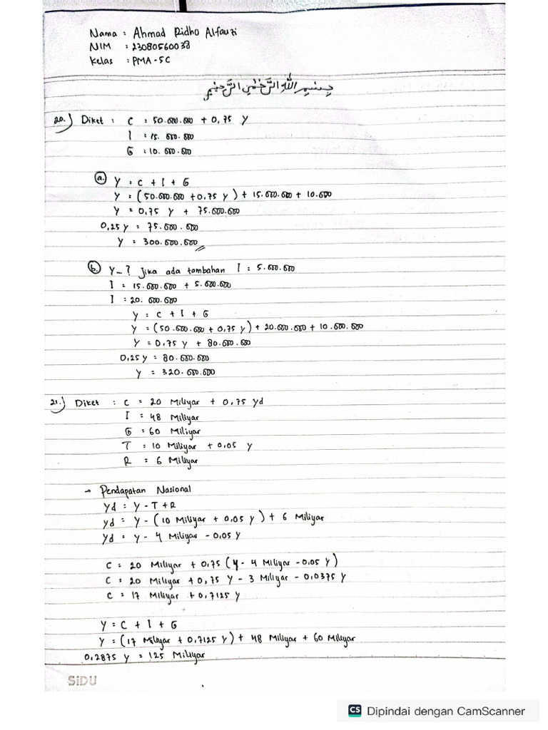 Ahmad Ridho Alfauzi. | PDF